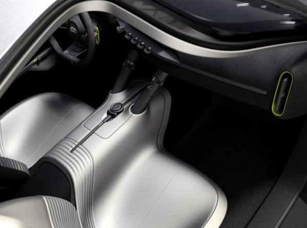 An interior teaser of the Kia B-Segment concept | Torque News